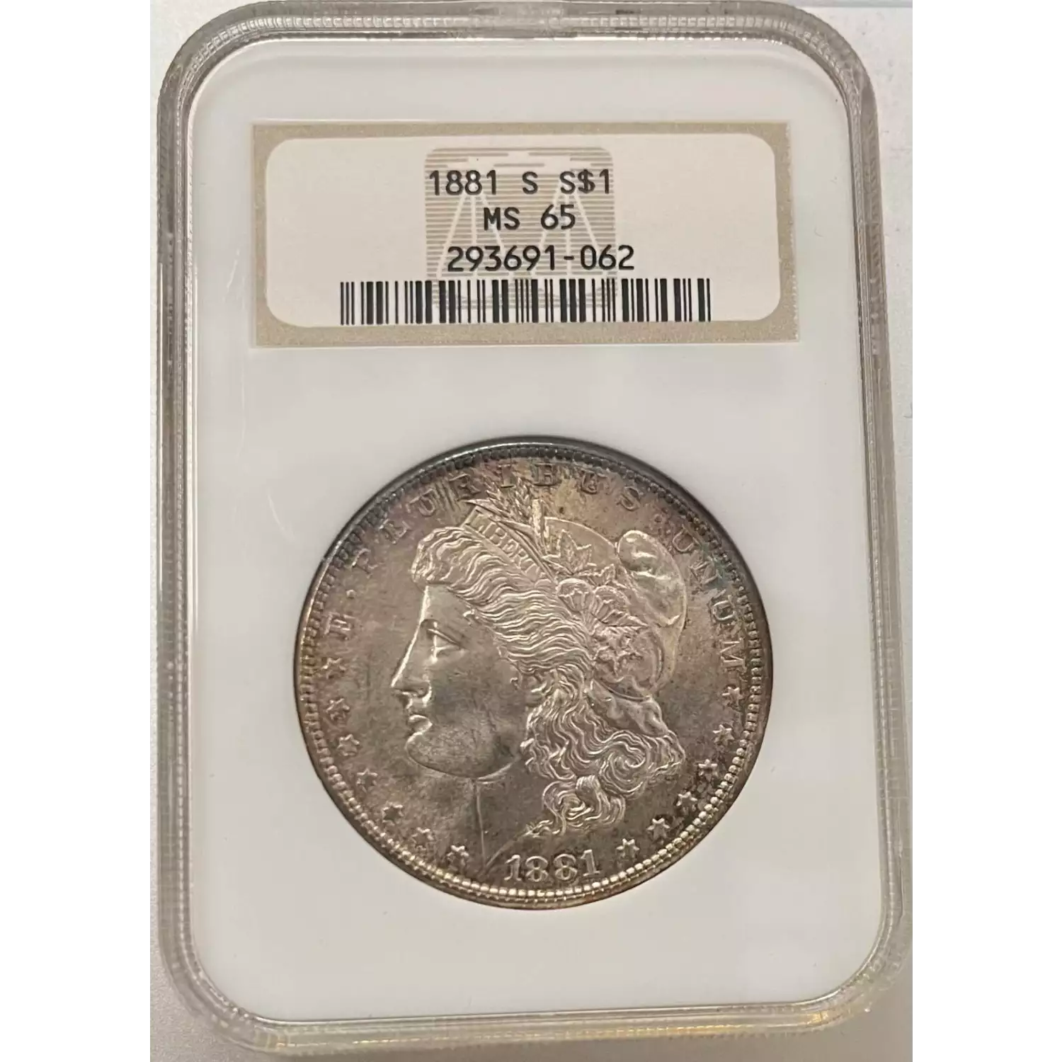 1881-S Morgan Silver Dollar NGC MS-65 - JMS Coins