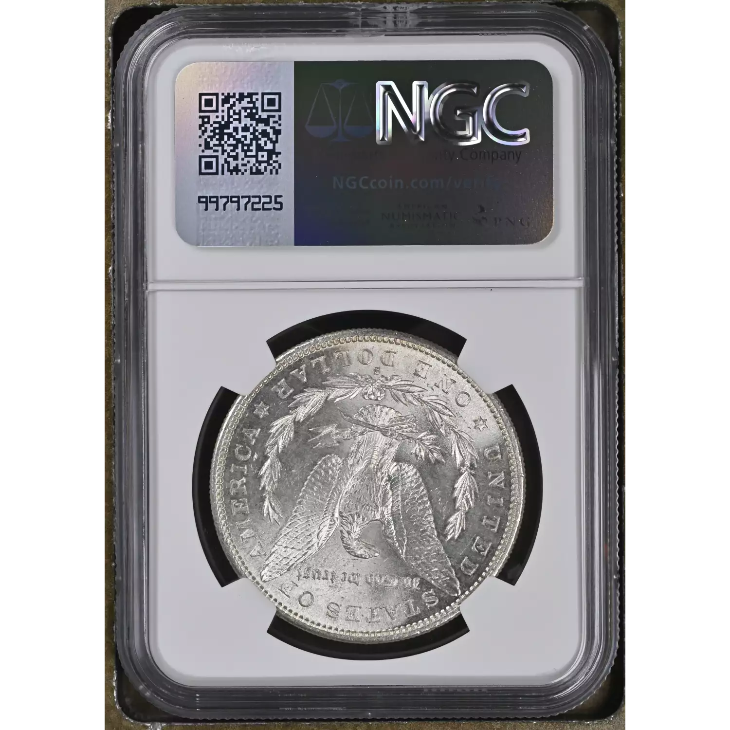 1882-S Morgan Silver Dollar NGC MS-64 - JMS Coins