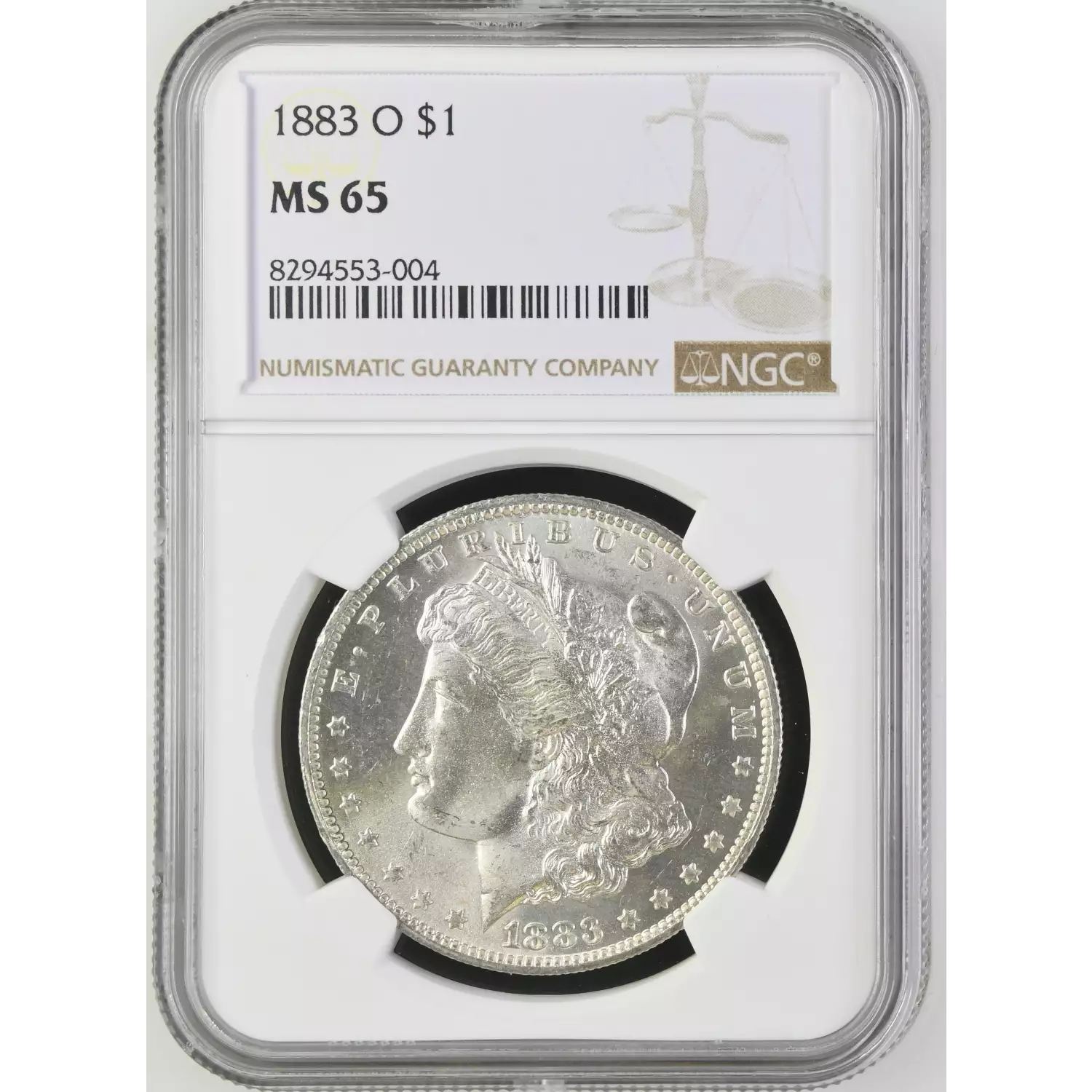 1883-O Morgan Silver Dollar NGC MS-65 - JMS Coins