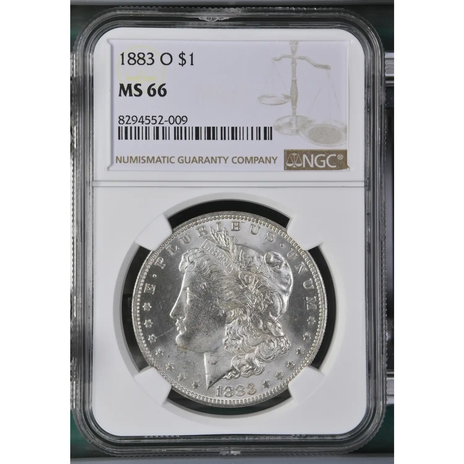 1883-O Morgan Silver Dollar NGC MS-66 - JMS Coins